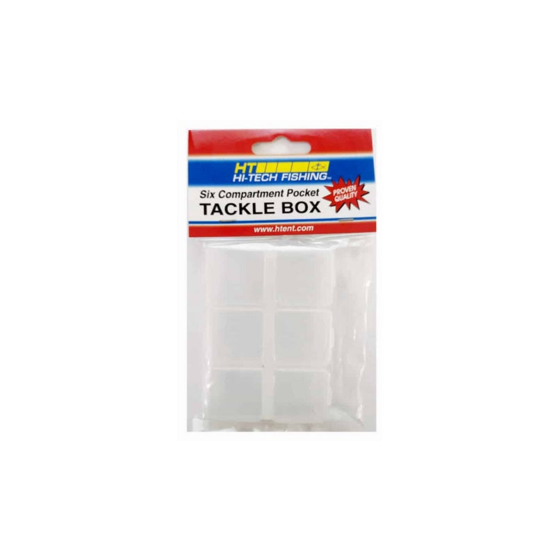 TACKLE BOX 6 COMPART.-MICRO - EACH COMPARTMENT OPENS – BAIT SHOP PRO